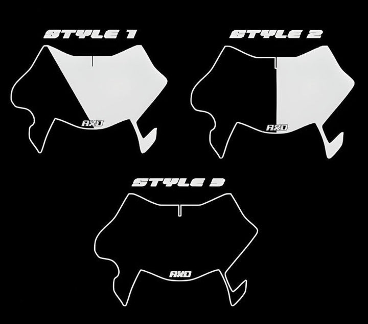 Front Plate Decals – AXDesigns